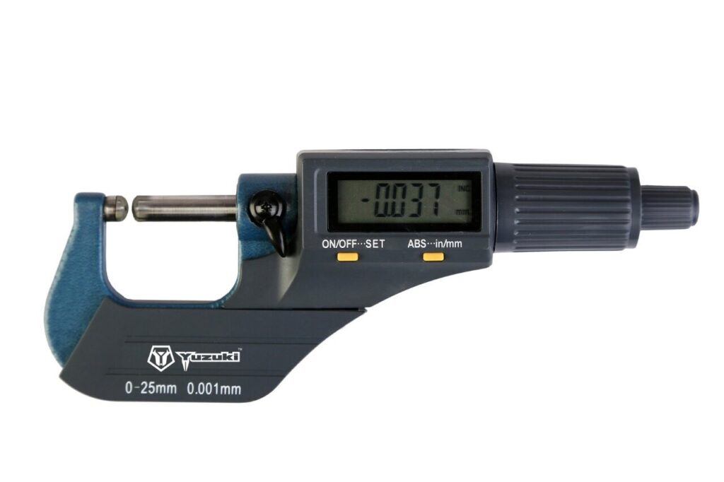 Buy Spherical Anvil Digital Micrometer | YUZUKI® Electronic Tool